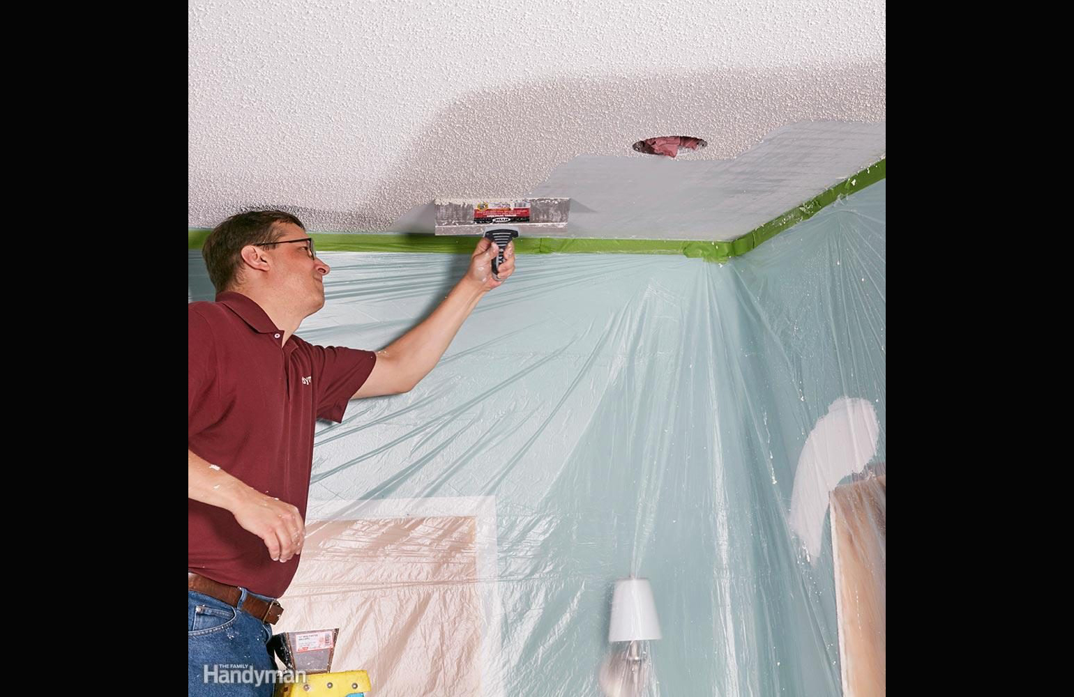 11 tips on how to remove a popcorn ceiling faster and easier - New ...