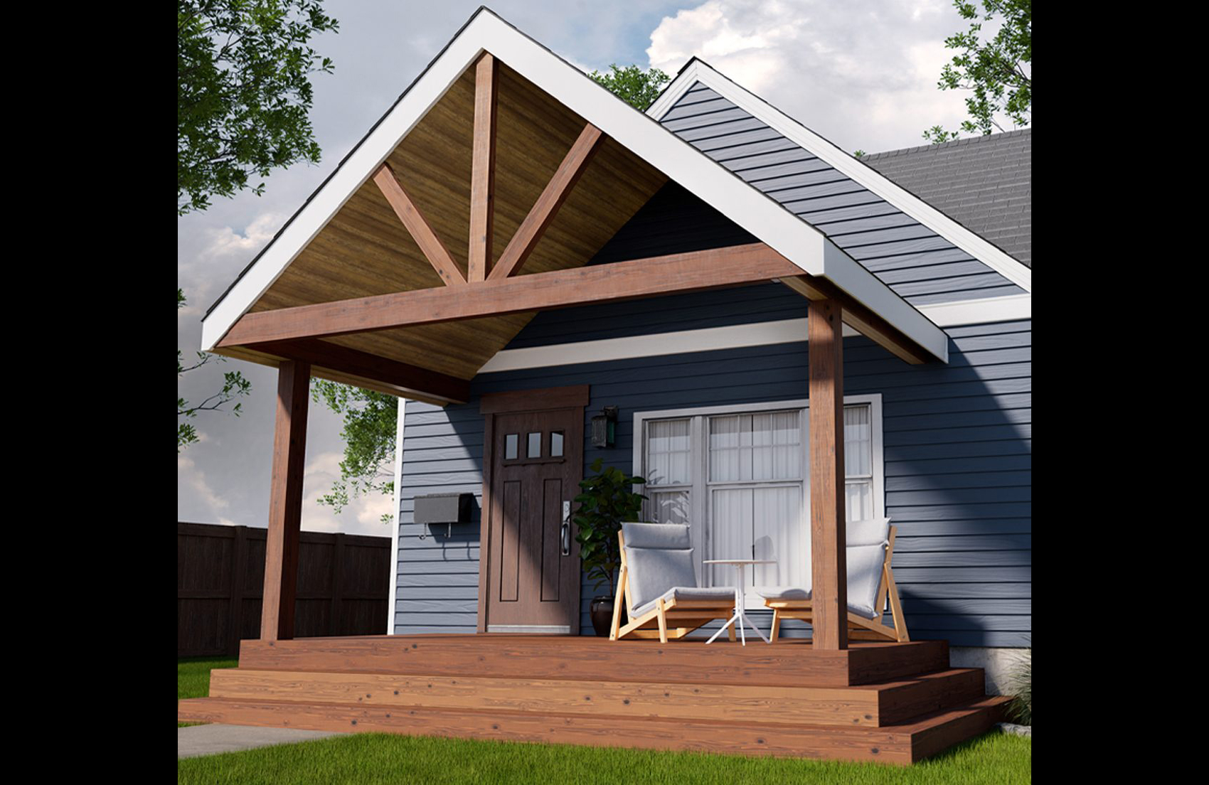 How to add a covered entryway to your home - New Zealand Handyman Magazine